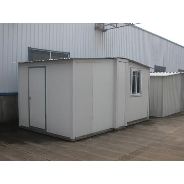 Quality Sandwich Panel White Foldable Emergency Shelter/ Steel Frame Foldable House for sale
