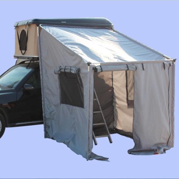 Quality 2.14X1.45cm 4x4 Off Road Car Roof HARD SHELL Top Tent with ANNEX ROOM Easy to Set Up for sale