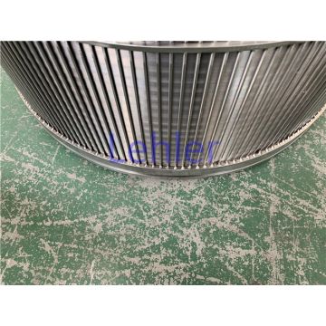 Quality Large Size Wedge Wire Filter Elements Diameter 600mm Length 1100mm for sale