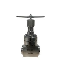 Quality Stainless Steel SW Connection Short Stem Cryogenic Globe Valve PN32Mpa for sale