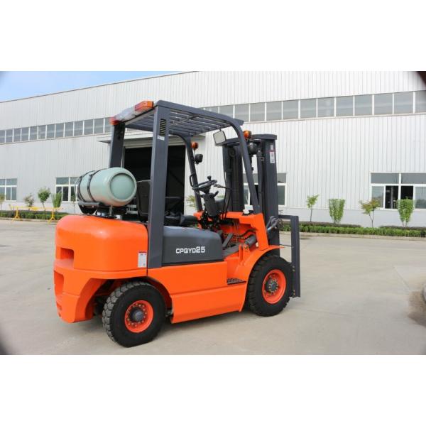 Quality Optional Color Gasoline LPG Forklift 2.5 Ton Automatic Transmission for sale