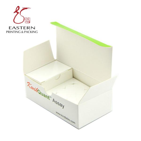 Quality Folded Printed Cardboard Boxes With Paper Insert With Paper Insert for sale