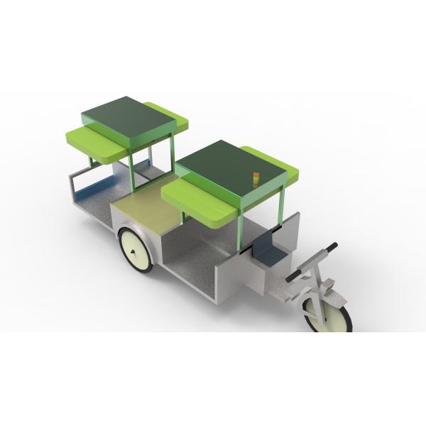 Quality Outdoor Circle RVM 757 Stainless Steel RVM Recycling Machines for sale