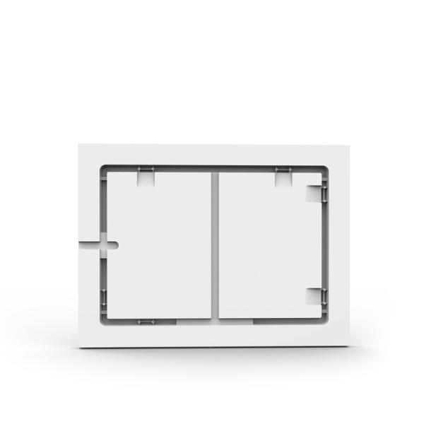 Quality Wall Mounted LED Makeup Mirror Polished Touch Screen Make Up Mirror 5000K 6000K for sale