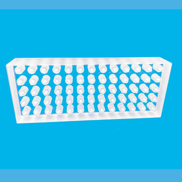 Quality Custom Produced Perforated Machining Quartz Glass Plate High Temperature for sale