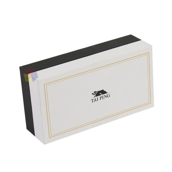 Quality Luxury Rigid Paper Cardboard Custom Logo Lid And Base Box Gift Packaging for sale