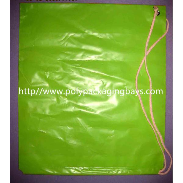Quality Customized Colorful Drawstring Backpack Plastic Travel Bags For Clothes for sale