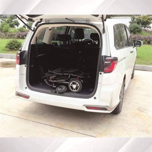 Quality 33LBS Weight Electric Portable Wheelchair for 300LBS Load and Electromagnetic Braking for sale