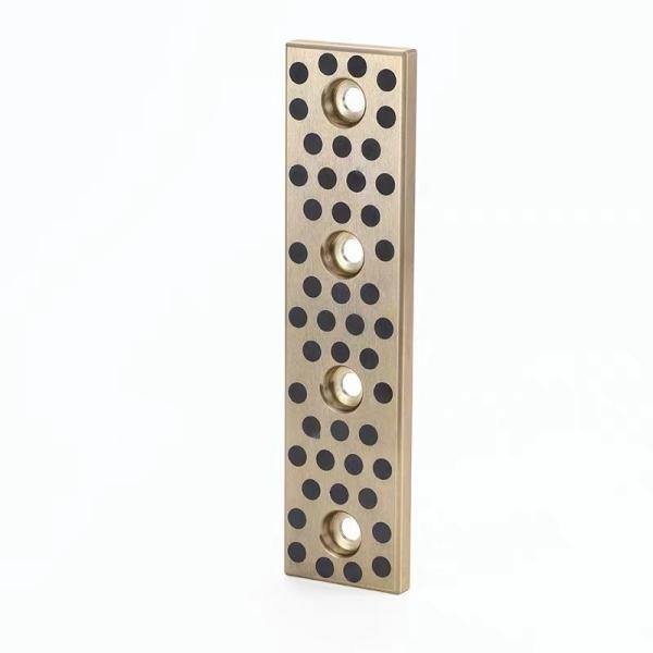 Quality CAM V Guide Plugged Graphite Slide Bearing Plates Solid Lubricant for sale