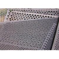 Quality Punched 904L Stainless Steel Perforated Plate Hole Diameter 1.2mm for sale
