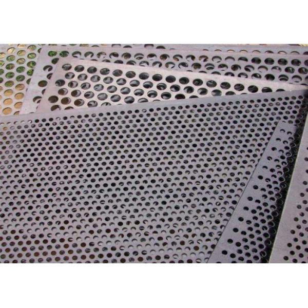 Quality Punched 904L Stainless Steel Perforated Plate Hole Diameter 1.2mm for sale