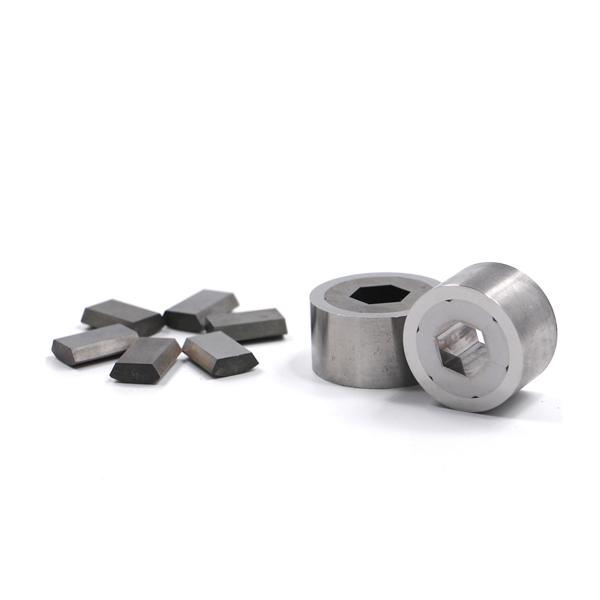 Quality 2D 3D Precision Mould Tungsten Carbide Hexagonal Die Mirror polishing Customizab for sale