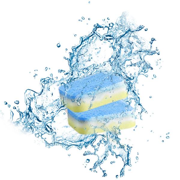 Quality Dishwasher Tablets 2 Layers Solid Household Power cleaning block for Effective for sale