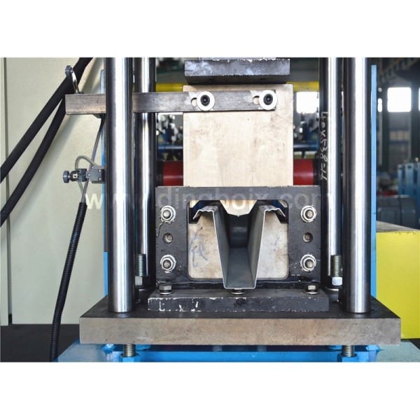 Quality Top Hat Unistrut Channel Roll Forming Machine Automatic For Color Steel for sale