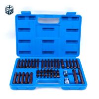 Quality Multifunctional 48pcs S2 Plastic Box Bits Set in Natural Finish for Precision for sale