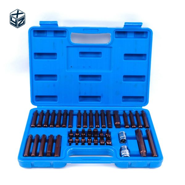 Quality Multifunctional 48pcs S2 Plastic Box Bits Set in Natural Finish for Precision for sale