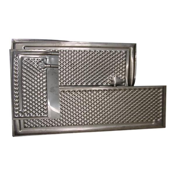 Quality DIN Laser Welded 2205 Stainless Steel Dimple Plate for sale
