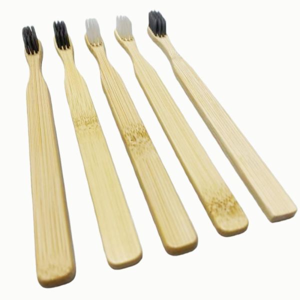 Quality Disposable Bioderradable soft Medium Hard Bristles Adults Children Home Travel Hotel Use 100% Organic Bamboo Toothbrush with Private Label for sale