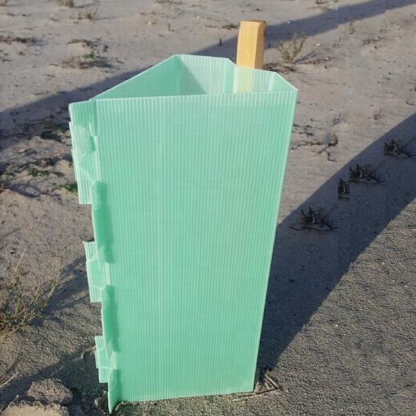 Quality Polypropylene Coroplast Tree Guard Digital Printing for sale