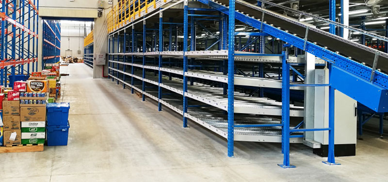 Carton Flow Rack Warehouse Storage Rack
