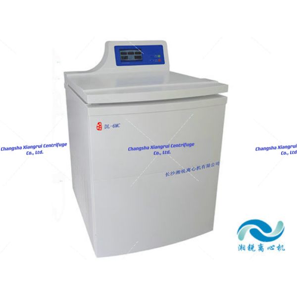 Quality DL-6MC Low Speed Refrigerated Centrifuge Machine 6x1500ml Blood Bags Capacity for sale
