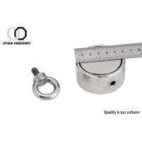 Quality Round Neodymium Fishing Magnets , Super strong fish Magnet Assembly with 500lb for sale