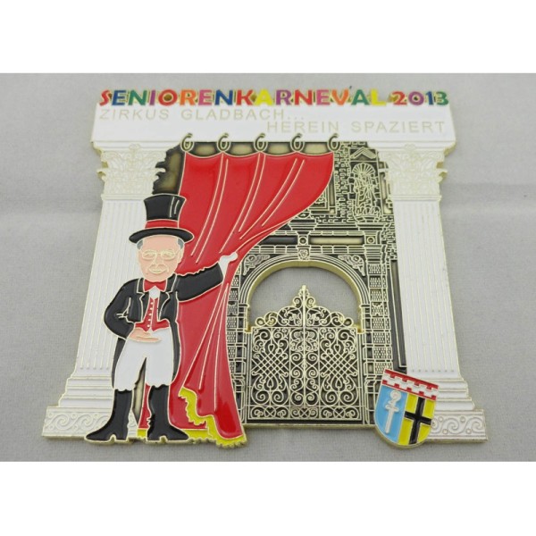 Quality Photo Etching, Injection, Die Cast Senioren Karneval Carnival Medal for Awards Gift for sale