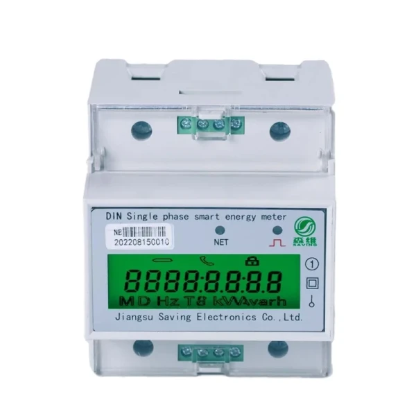 Quality Single Phase DIN Rail Mounted Energy Meter -40\u2103 - 70\u2103 Accuracy class 1.0 for sale