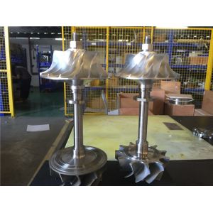 Quality Locomotive Turbocharger Rotor Assembly , Generator Rotor Assembly CNC Machining for sale