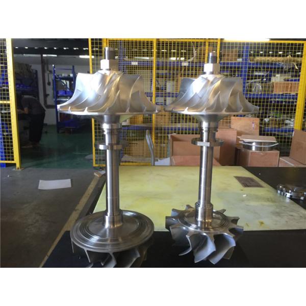 Quality Locomotive Turbocharger Rotor Assembly , Generator Rotor Assembly CNC Machining for sale