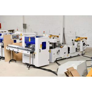 Quality Fully Automatic Napkin Paper Making Machine With Automatic Transfer 1/2 1/4 1/6 for sale