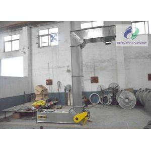 Quality 4-6.5m3/H Grain Bucket Elevator , Steel Bucket Elevator Heat Resistant for sale