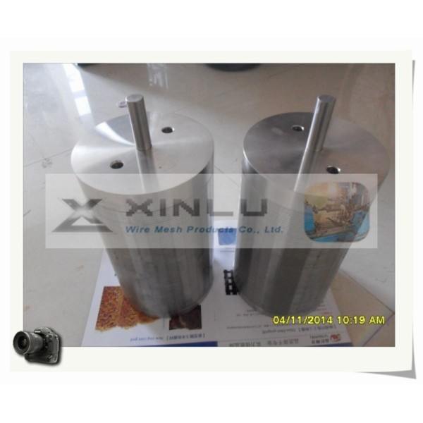 Quality 3.3 X 6.5mm Stainless Steel Wedge Wire 0.7mm Slot Cylindrical Strainer Customized for sale