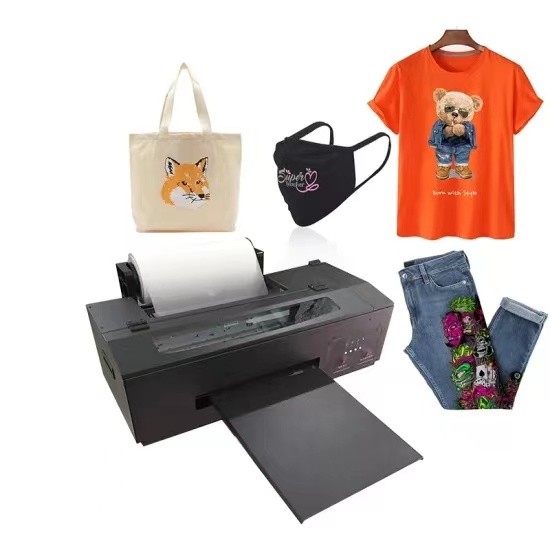 Quality 75u 60cm Pet DTF Film Hot Peel Heat Transfer Film Roll For I3200 4720 Xp600 for sale
