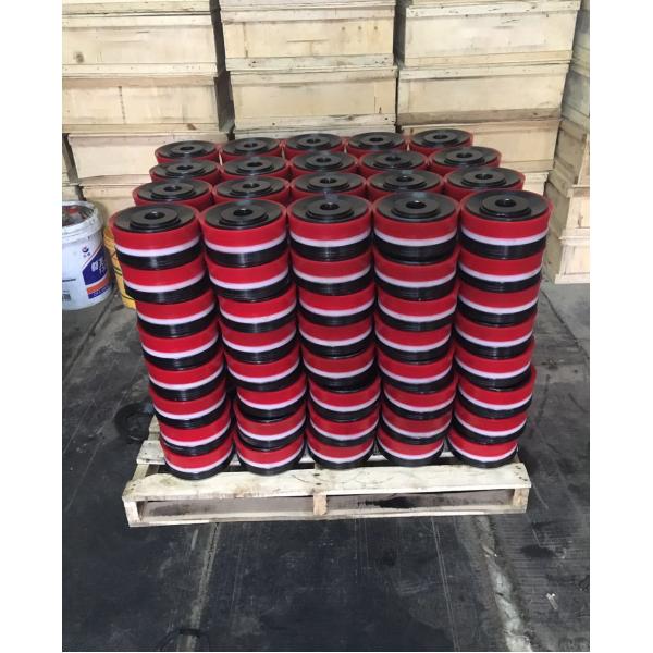 Quality Rubber Polyurethane Piston F500 - F2200 Mud Pump Spare Parts for sale