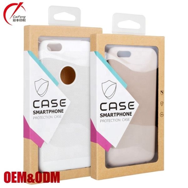 Quality CMYK Electronics Packaging Box Paper Mobile Phone Case Packaging Box for sale