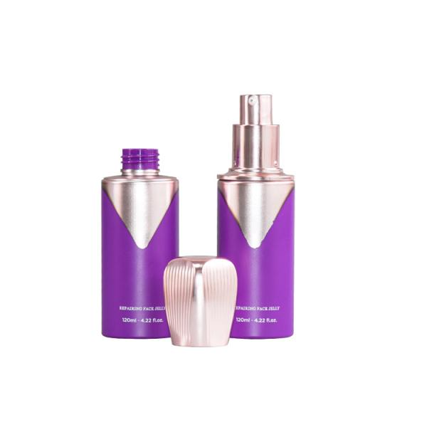 Quality Luxury cosmetics packaging for lotion 120ml PETG bottle for sale
