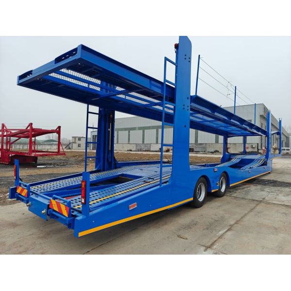 Quality Double Deck Car Hauler 10 Car Transport Carrier Semi Trailer with Advanced Features for sale