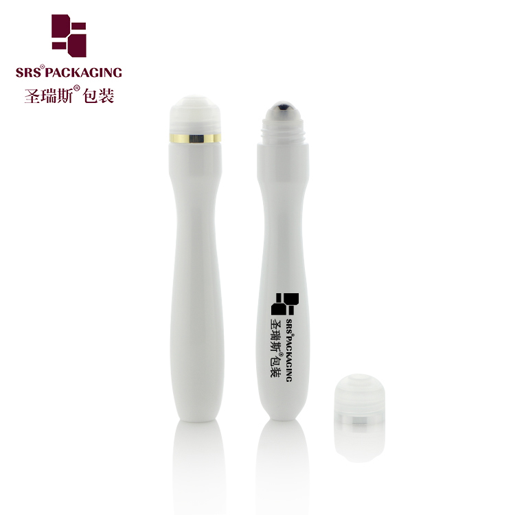 Quality PETG Unique Design Shape PCR Roll On Bottle Customize Color Eye Serum Liquid for sale