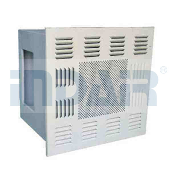 Quality Air Plenum HEPA Terminal Box , Closed Structure Ceiling Return Air Filter Box for Hispotal Isolation Ward for sale