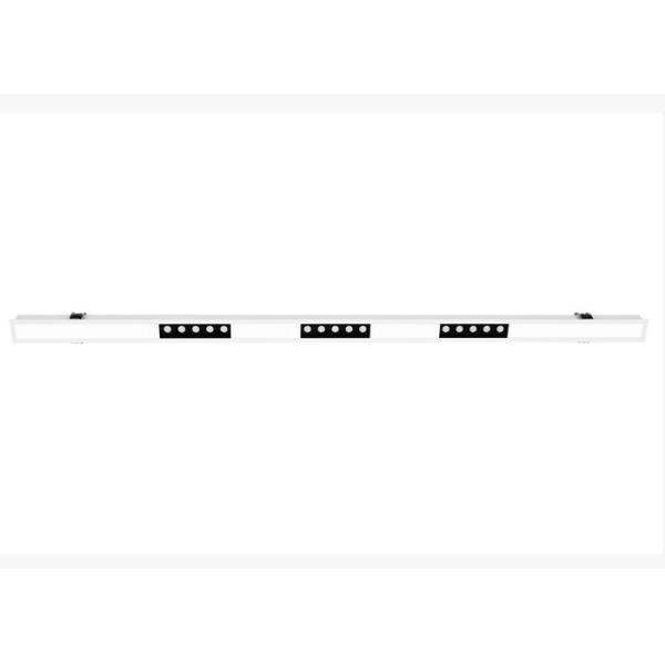 Quality IP20 High Lumen Recessed LED Linear Light Luxury 0 - 10V Dimming Indoor for sale