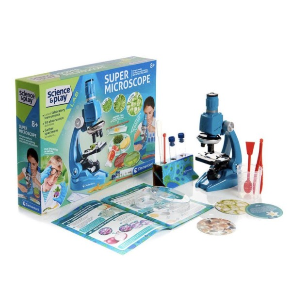 Quality 10x Microscope Science Kits Coarse Adjustment / Fine Adjustment Youth Microscope for sale