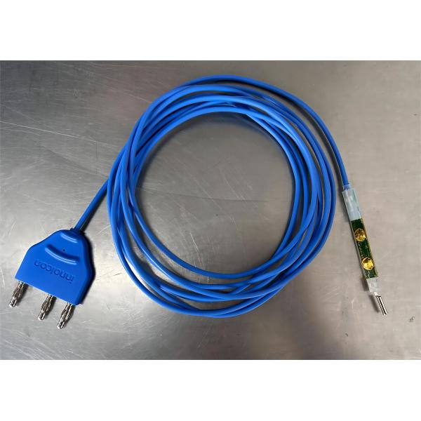 Quality 5000V 3000mm Blue Insulation Anti-Interference Monopole Cable Assembly Wire for sale