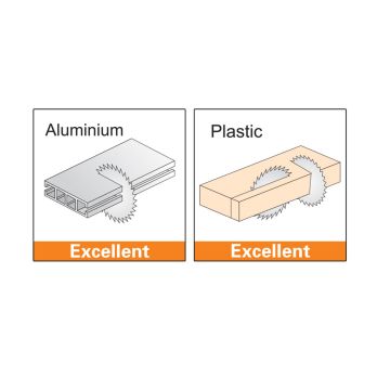 Quality Nonferrous Aluminum TCT Circular Saw Blades Automatic Feed Triple Chip Grind Pos for sale
