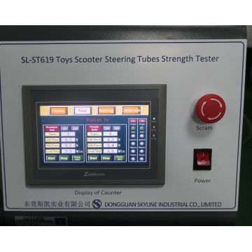 Quality 2000N Cylinder Loading Kid Toy Testers , Scooter Steering Tubes Strength Testing for sale