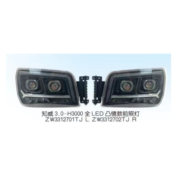 Quality 15207137 15207138 LED Truck Headlights 55W Auto Headlamp 45mm for sale