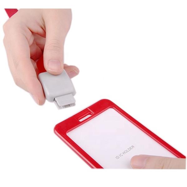 Quality Deyi Custom Logo PVC ID/Badge Holder for sale