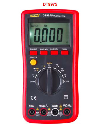 Quality Dt9975 6000 Count 600mA Automatic Digital Multimeter for sale