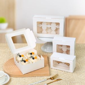 Quality Food Grade Windowed Cake Boxes with Customized Design and Shape for sale