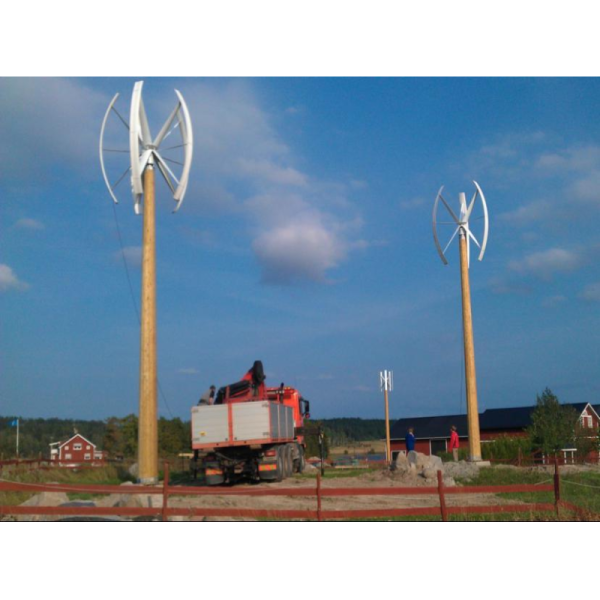 Quality Hybrid Wind Solar System 10kW Complete Kit – Vertical Axis Wind Turbine with for sale